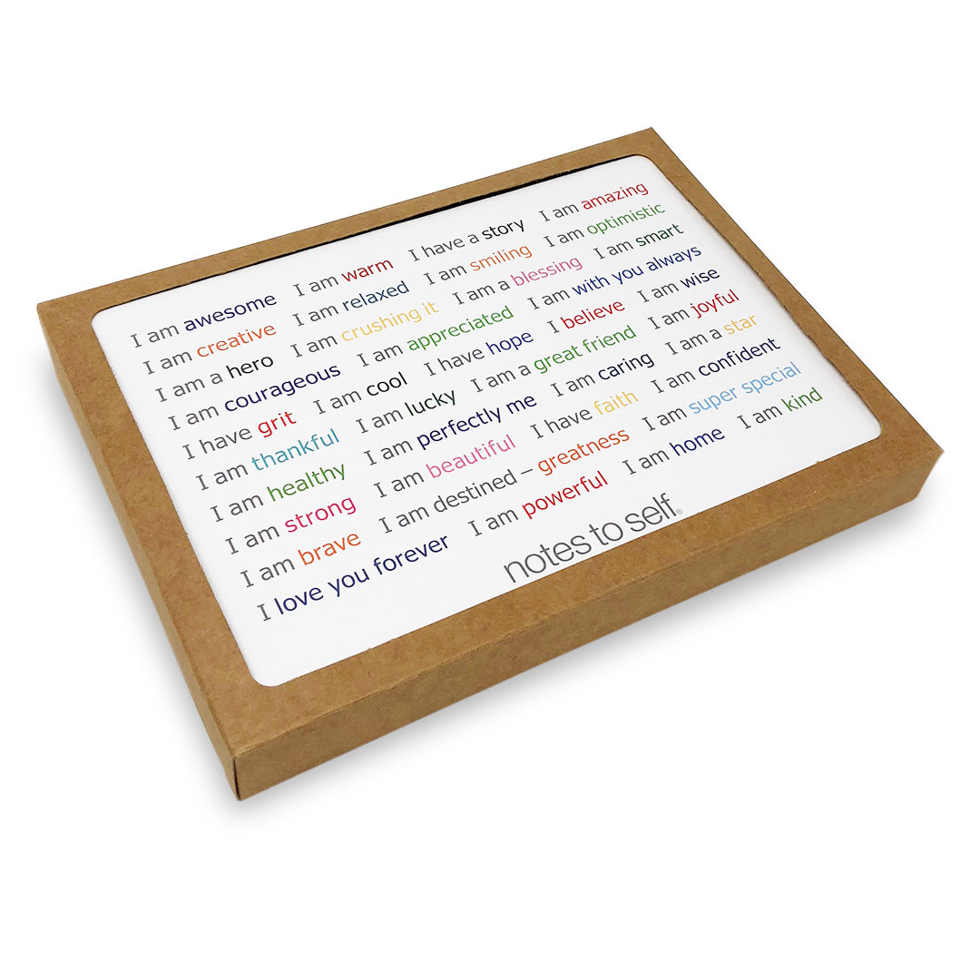 positive affirmation notecards + envelopes | notes to self® – notes to ...