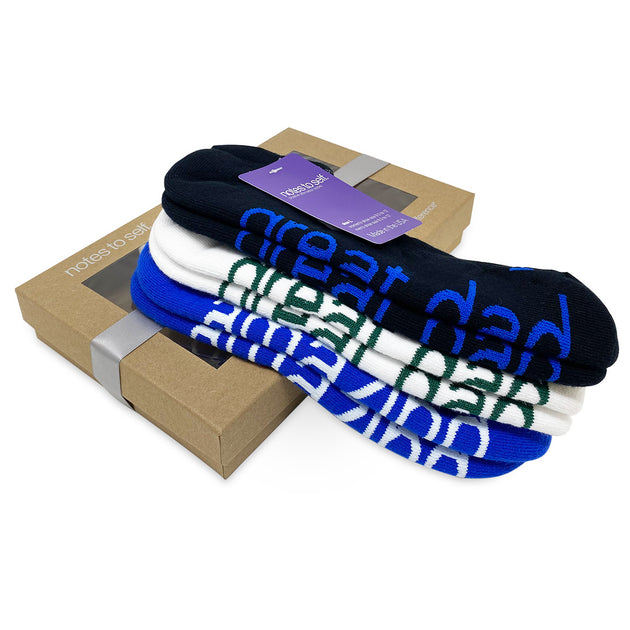 Dad socks | socks for dad | notes to self® socks | gifts for dad
