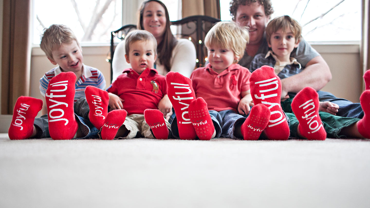 Christmas socks with motivational messages | notes to self® socks