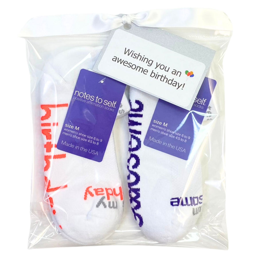 Sock gift set with positive message | notes to self® socks gifts – Page 2