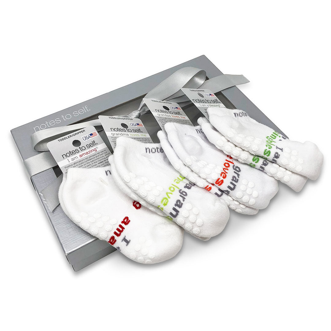 Gripper socks for men and women | notes to self® socks