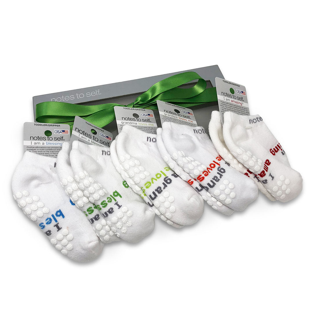 5 pair baby boy toddler sock gift set| notes to self® – notes to self ...