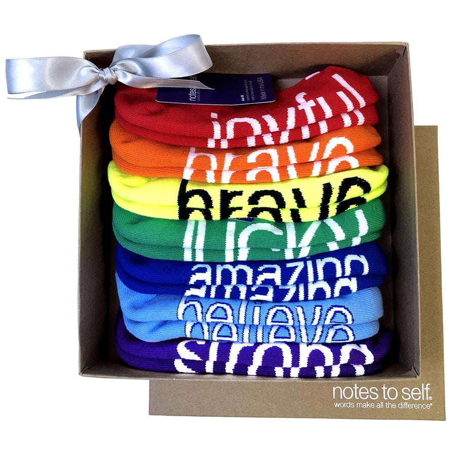 Sock gift set with positive message | notes to self® socks gifts – Page 3