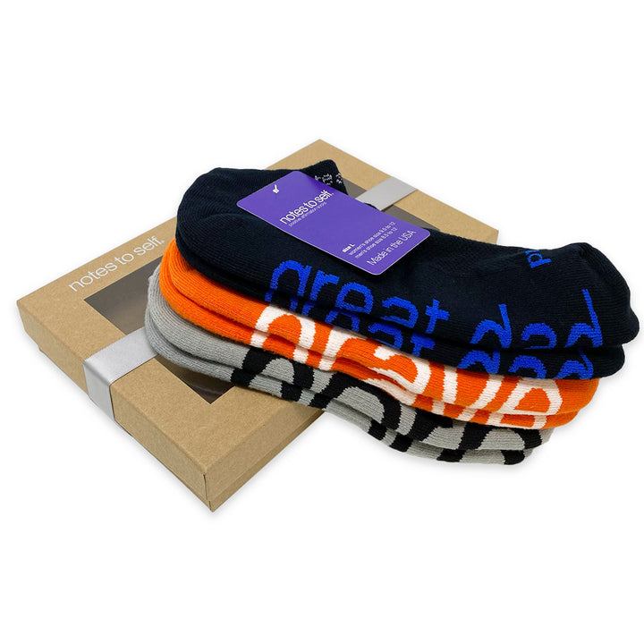 Meaningful gifts | inspirational socks | notes to self® socks
