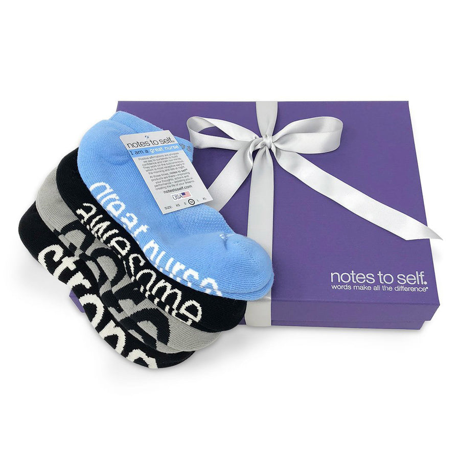 Sock gift set with positive message | notes to self® socks gifts – Page 3