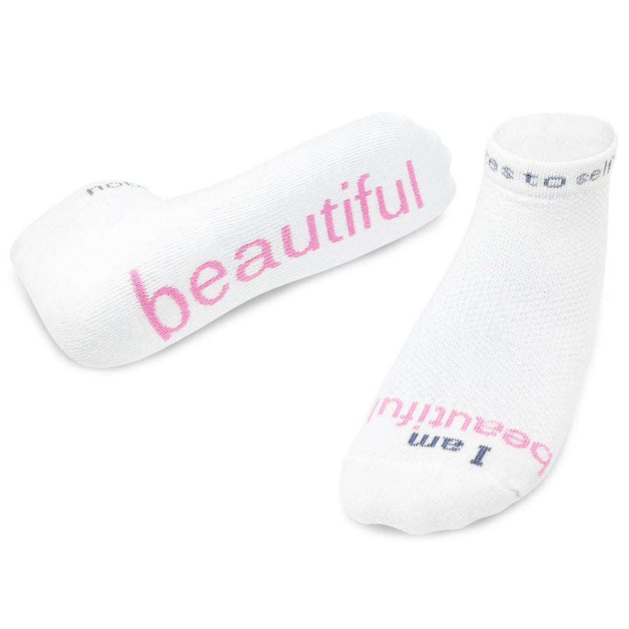 Positive message socks for men and women | notes to self® socks
