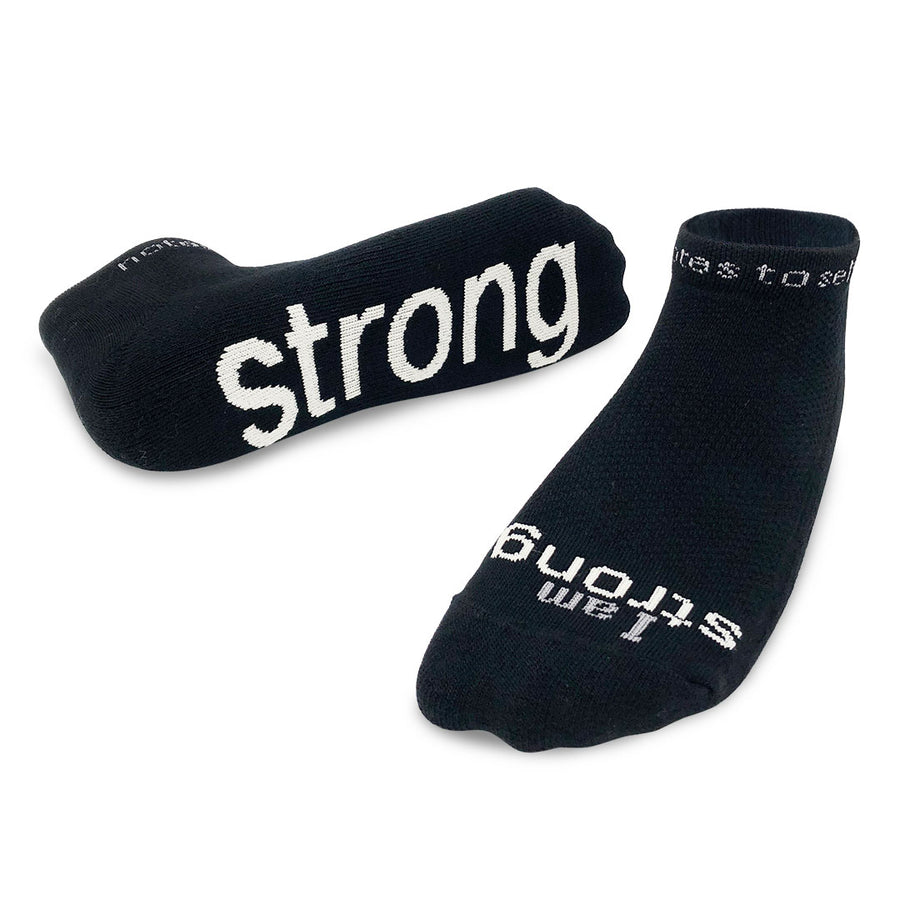 Positive message socks for men and women | notes to self® socks