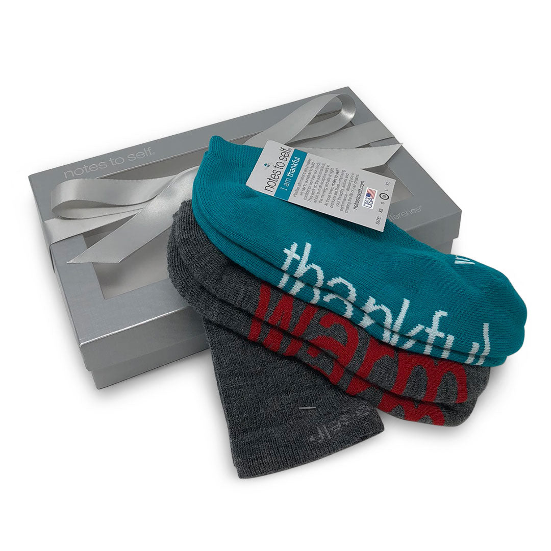 Sock gift set with positive message | notes to self® socks gifts – page 4