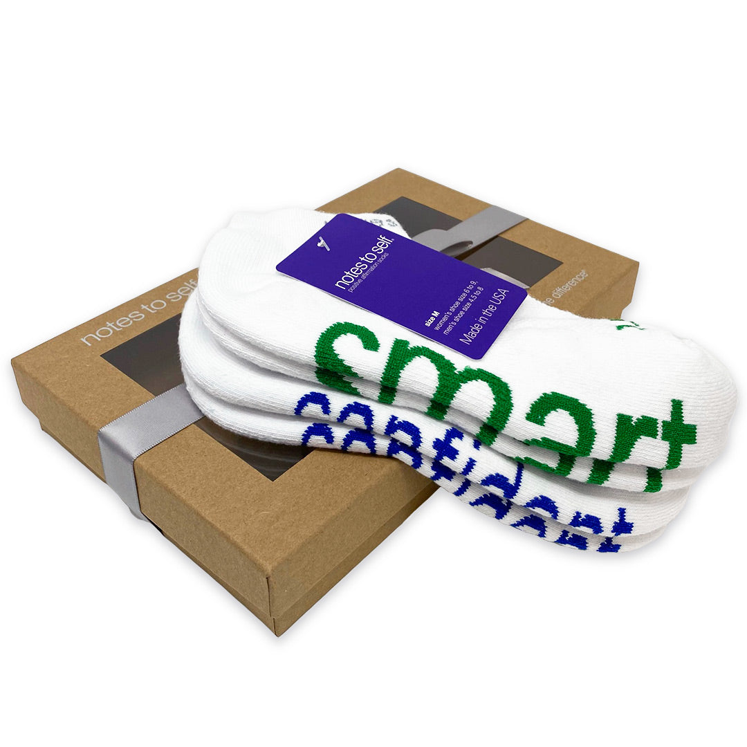 Meaningful gifts | inspirational socks | notes to self® socks