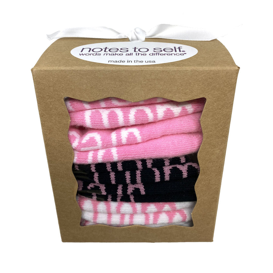 Sock gift set with positive message | notes to self® socks gifts – Page 2